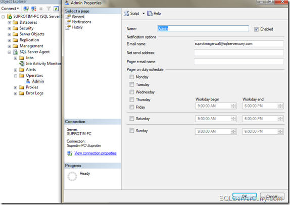 Email Alerts when something goes wrong with SQL Server